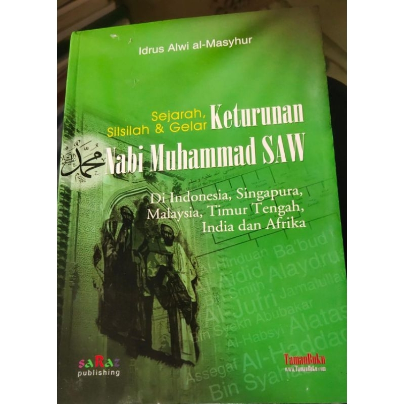 Jual Sejarah, Silsilah & Gelar Keturunan Nabi Muhammad SAW. Idrus Alwi ...