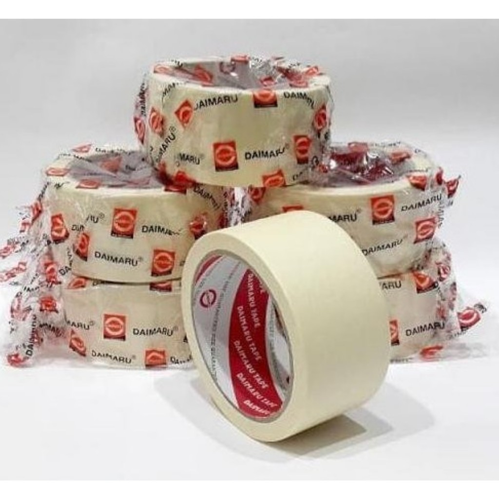 Jual Masking Tape daimaru 2 Inch / Lakban Kertas Daimaru 48mm | Shopee ...