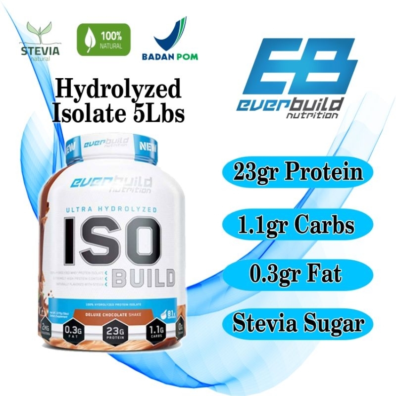 Jual Everbuild Ultra Hydrolyzed ISO Build 5Lbs Isolate 5 Lbs | Shopee ...