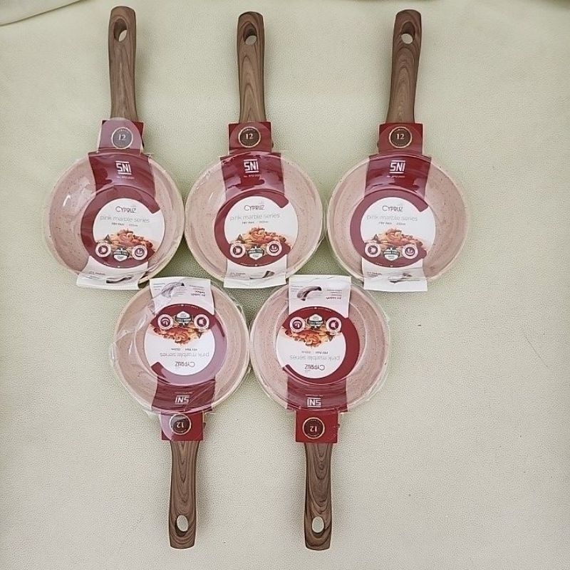 Jual Cypruz Frypan Marble/Kramik mini anti lengket 12 cm | Shopee Indonesia