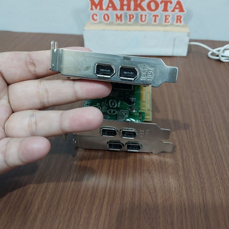 Jual IEEE 1394 2 Port FireWire PCI card LS2-FAE10 (B) 0J886H | Shopee ...