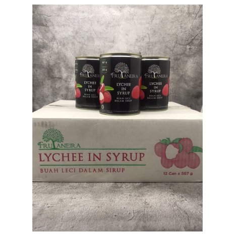 Jual Frutaneira Lychee In Syrup 1 karton isi 12 | Shopee Indonesia