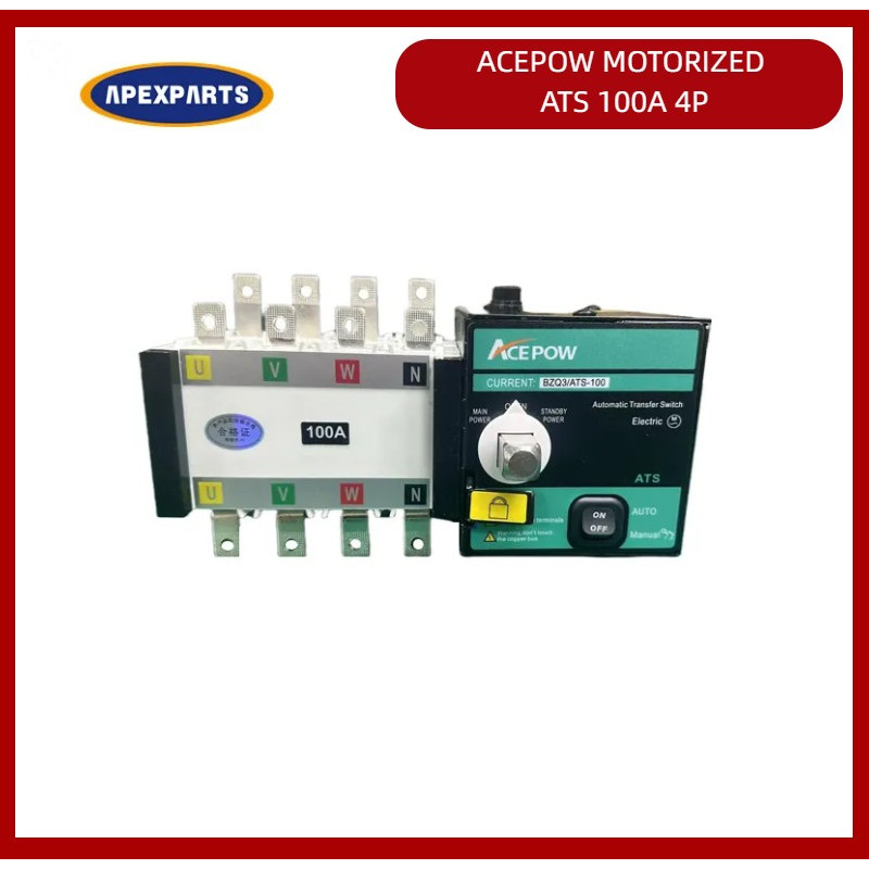 Jual ATS AUTOMATIC TRANSFER SWITCH PLN GENSET ATS 100A 4P | Shopee ...