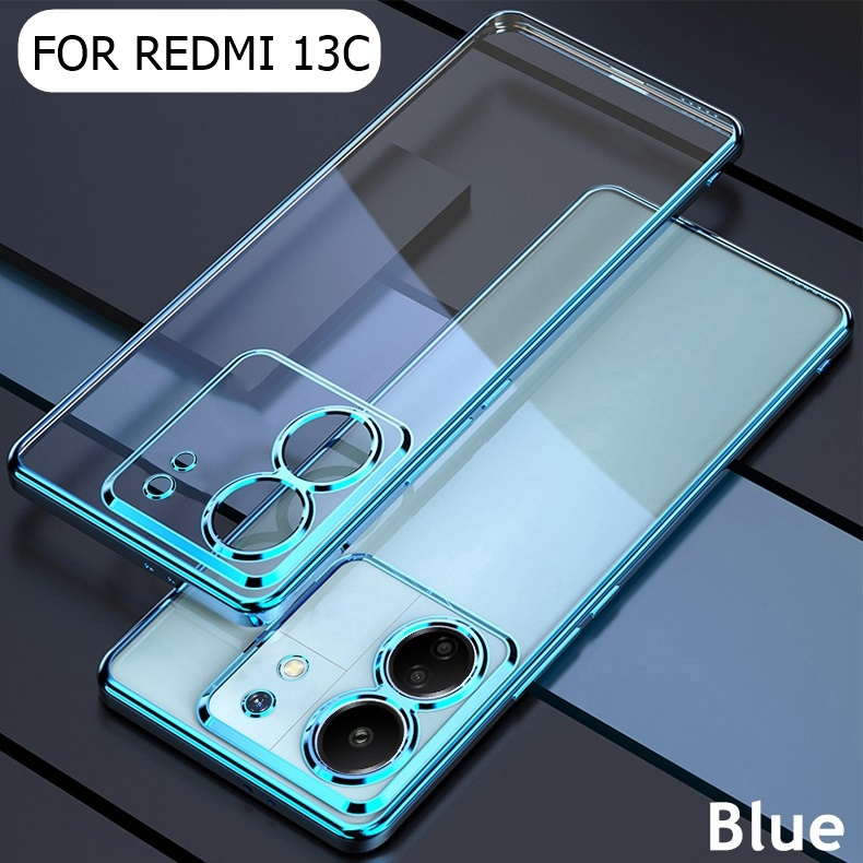 Jual Case Xiaomi Redmi A3 13c Poco C65 Soft Case Plating Bening Premium