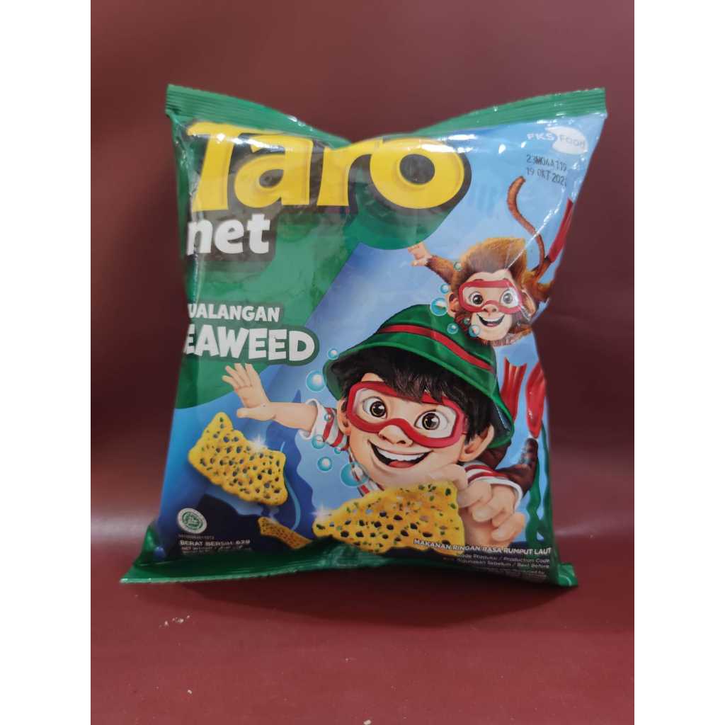 Jual Taro Net Petualangan Seaweed 62gr - Makanan Ringan | Shopee Indonesia