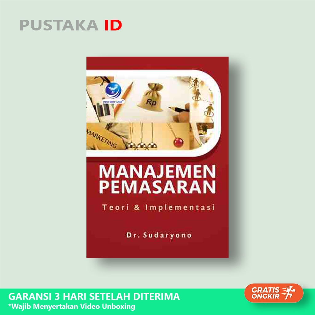 Jual Buku Manajemen Pemasaran, Teori Dan Implementasi - Original | Shopee Indonesia