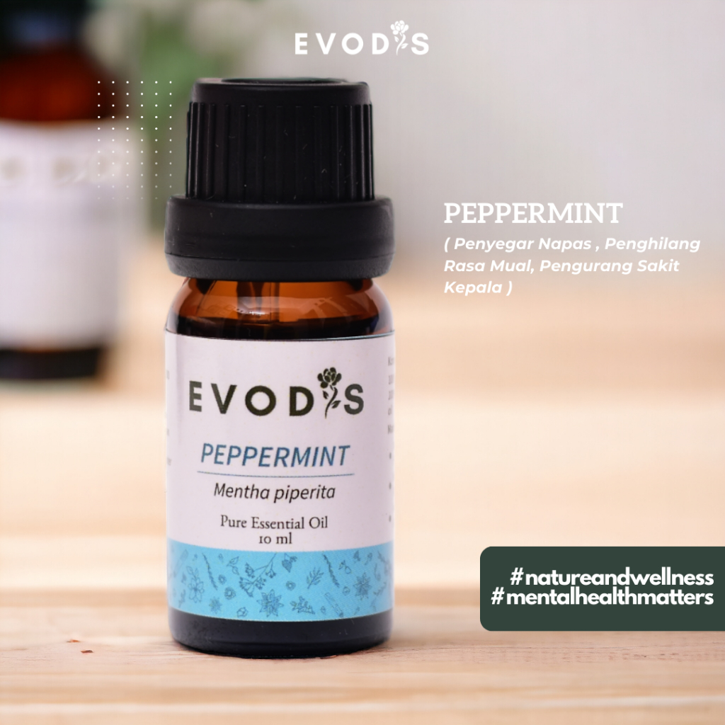 Jual Evodis Peppermint Pure Essential Oil Minyak Aromaterapi Diffuser ...