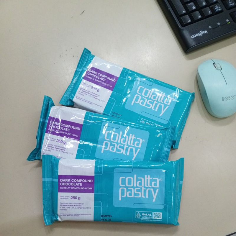 Jual cokelat compound hitam colatta pastry 250gr | Shopee Indonesia