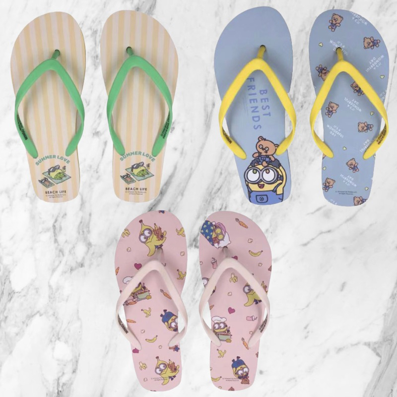 Jual MINIONS FLIP FLOPS SANDAL JEPIT MINION COLLECTION BOB STUART ...