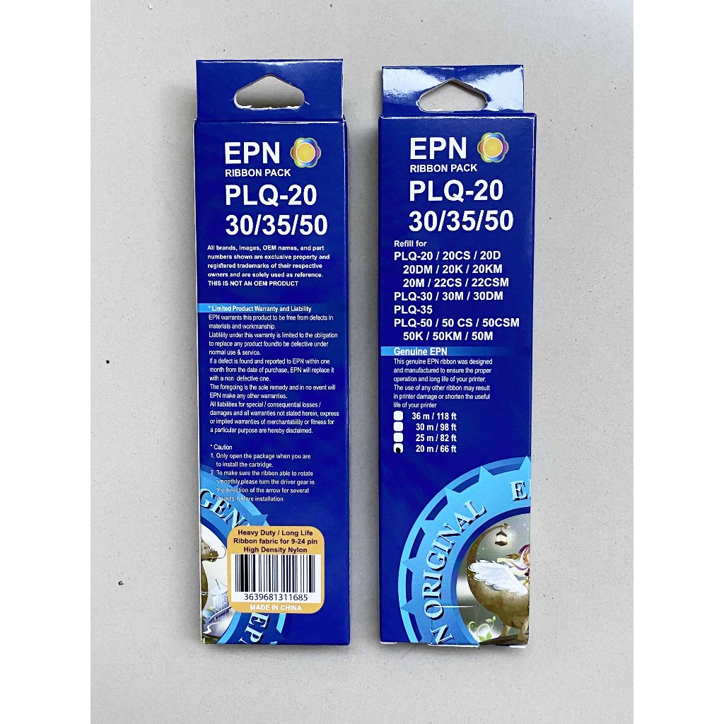 Jual Pita EPN Ribbon Refill Epson PLQ20 PLQ30 / PLQ 20 PLQ 22 PLQ 30 ...