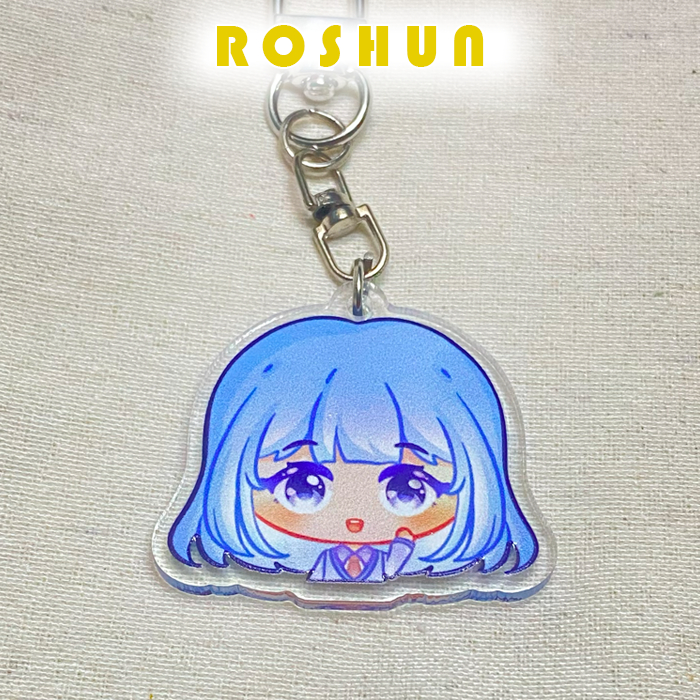 Jual Roshun Gantungan Kunci Akrilik Keychain Acrylic Original Character ...