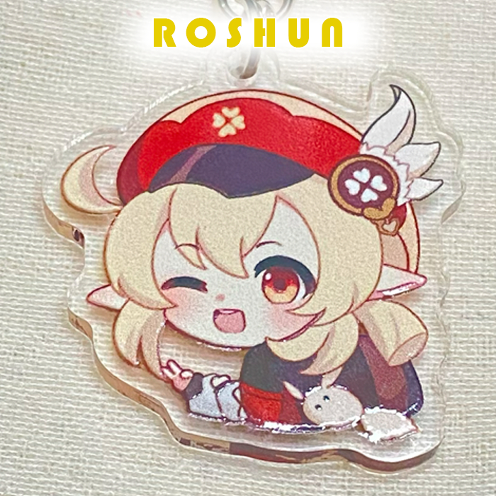 Jual Roshun Gantungan Kunci Akrilik Keychain Acrylic Genshin Impact ...