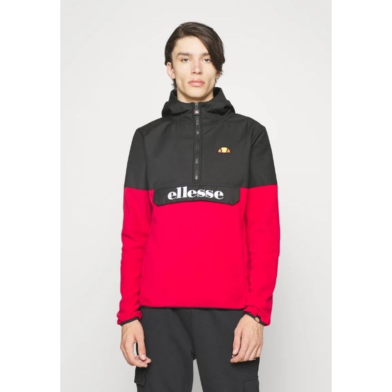 Jual Ellesse Freccia Jacket Black / Red Original | Shopee Indonesia