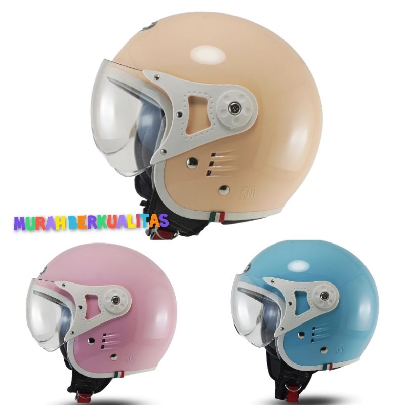 Jual helm pilot helm Scoopy helm wanita | Shopee Indonesia