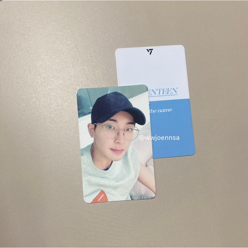 Jual Photocard / Pc Wonwoo Seventeen In the soop | Shopee Indonesia