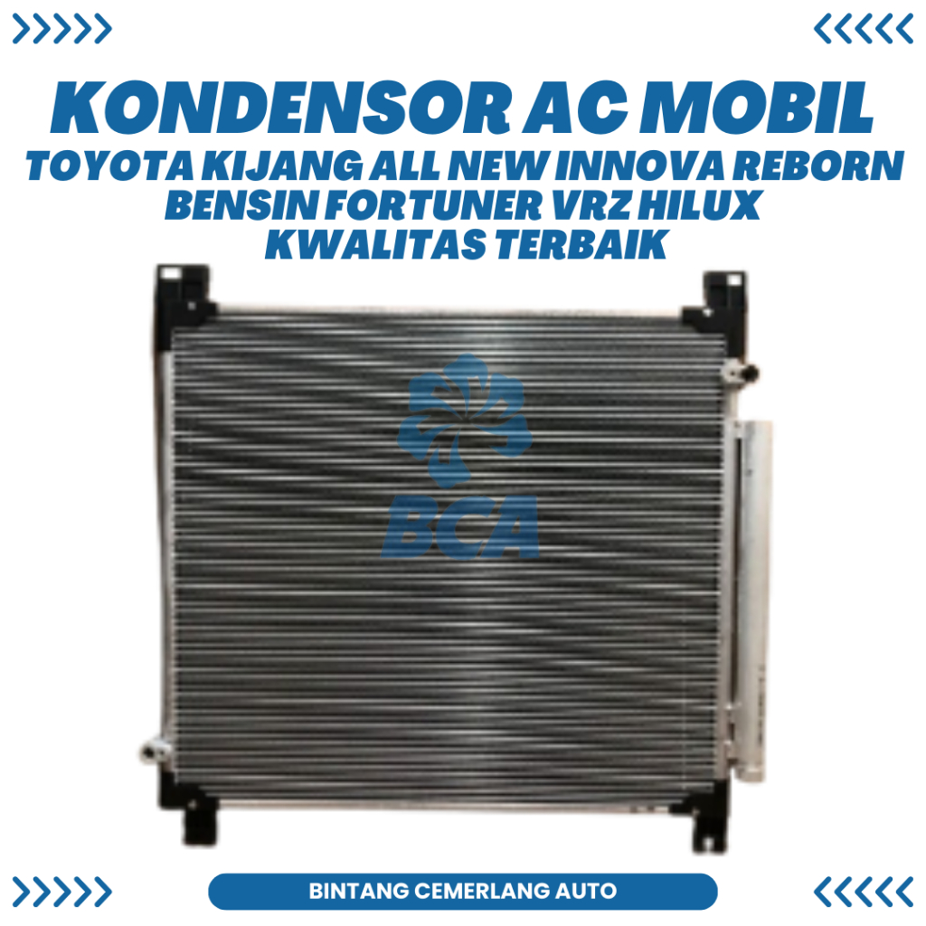 Jual CONDENSOR KONDENSOR AC Mobil Toyota Kijang All New Innova Reborn ...
