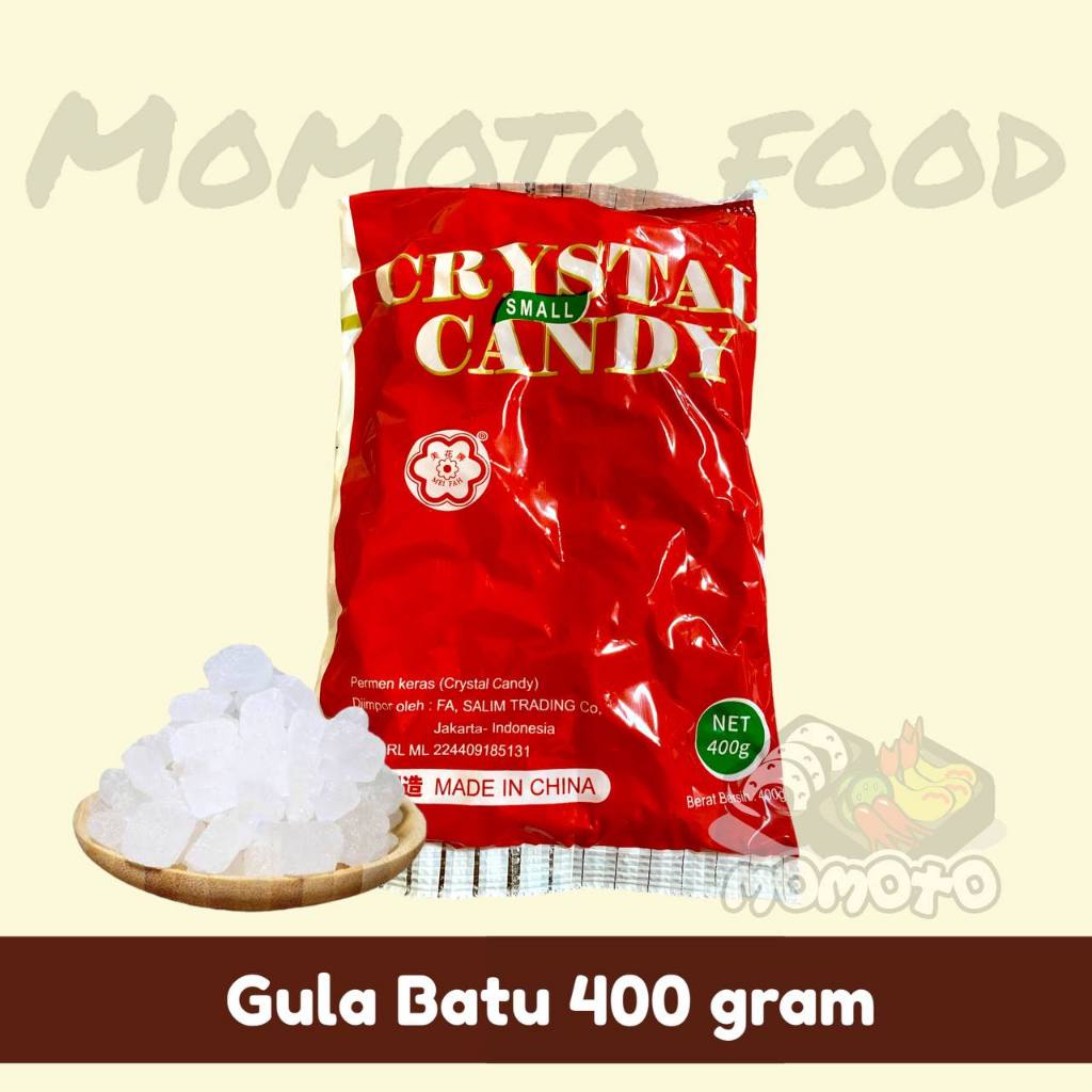Jual Gula Batu Lump Sugar 400 gram Crystal Candy Minuman Dessert ...