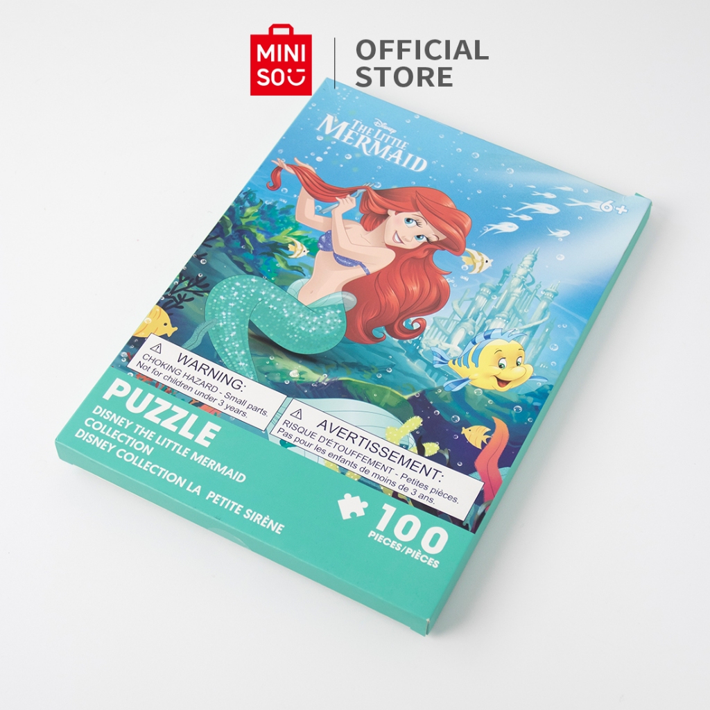 Jual MINISO Puzzle Disney The Little Mermaid Collection 100-Piece ...