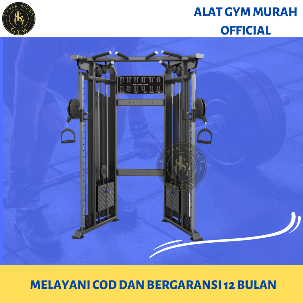 Jual Alat Fitness Commercial DHZ Functional Trainer Evost U1017C Smith ...