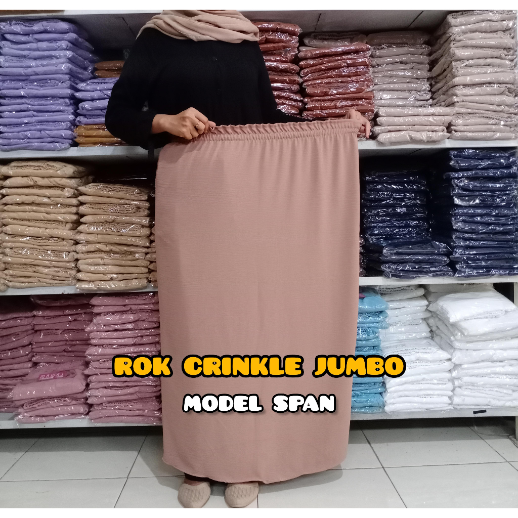 Jual Rok span crinkle airflow jumbo - Rok crinkle muat bb 100 kg ...