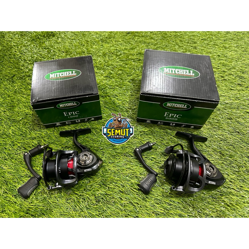 Jual MITCHELL EPIC SPINNING REEL POWER HANDLE | Shopee Indonesia