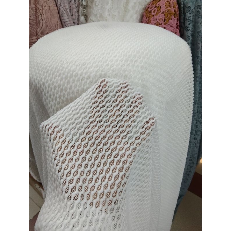 Jual KAIN RAJUT PUTIH KOREA MURAH | Shopee Indonesia