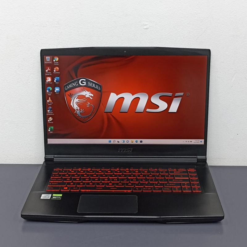 Jual LAPTOP GAMING MSI GF63 10SCSR INTEL CORE I5-10200H 16GB SSD 512GB ...