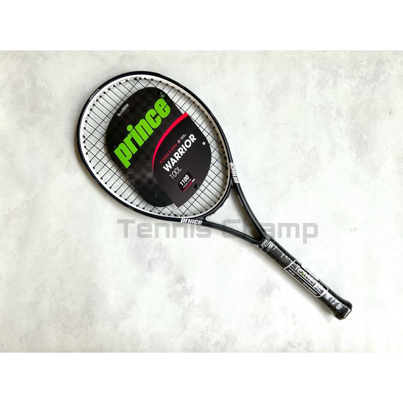 Jual Raket Tenis Prince Warrior 100L Black/Tennis Racket Prince ...
