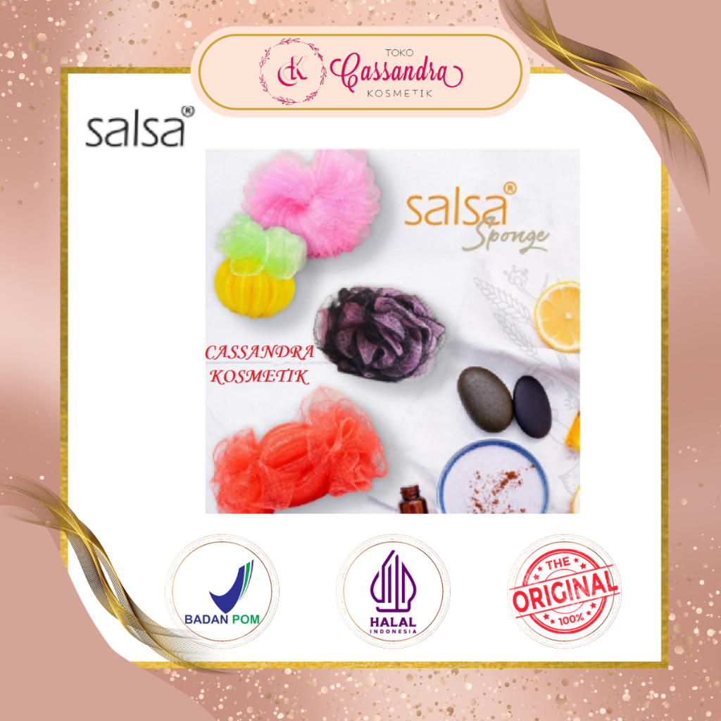 Jual SALSA BATH SPONGE SEMUA VARIAN - KUPU KUPU / KURA KURA / BOLA / 2 ...