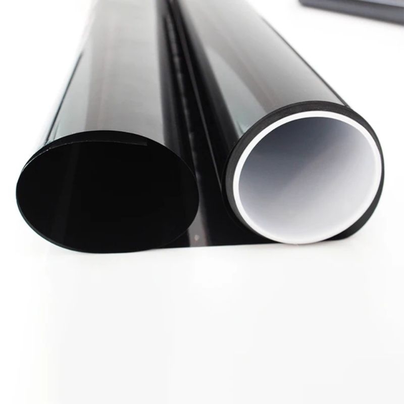 Jual Stiker kaca film Riben Hitam Nano Carbon Kaca film hitam | Shopee ...