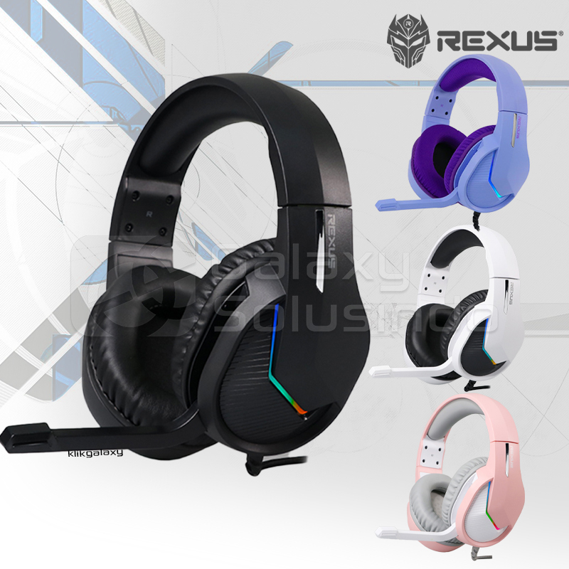 Jual REXUS Vonix F80 RGB Gaming Headset | Shopee Indonesia