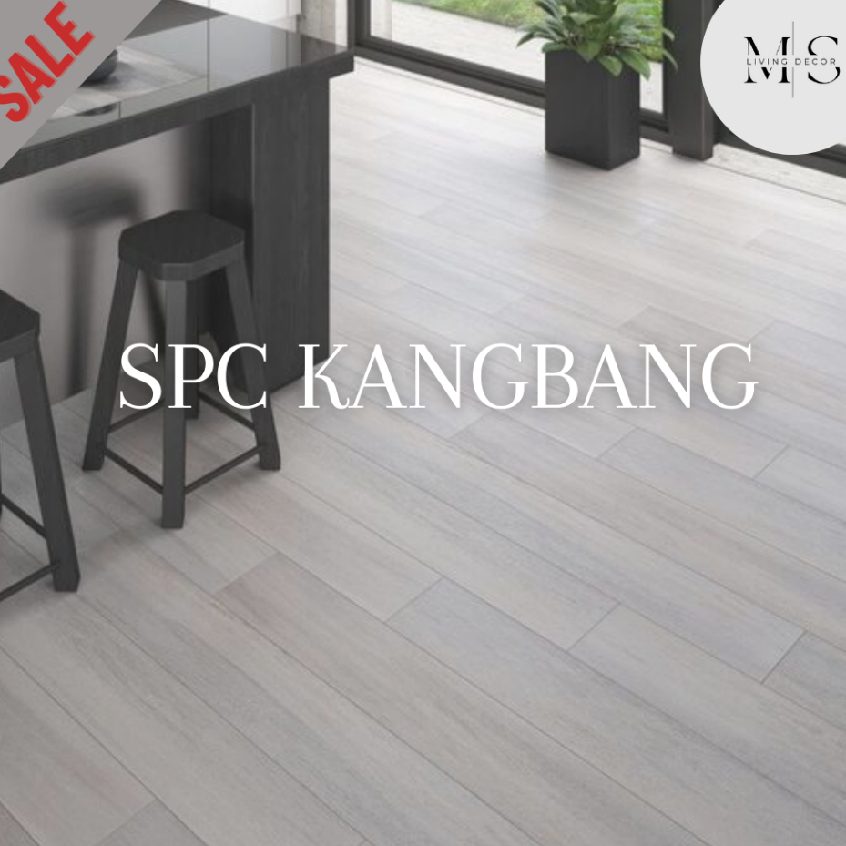 Jual Lantai SPC Kangbang | Lantai Vinyl Klik Motif Kayu | Shopee Indonesia