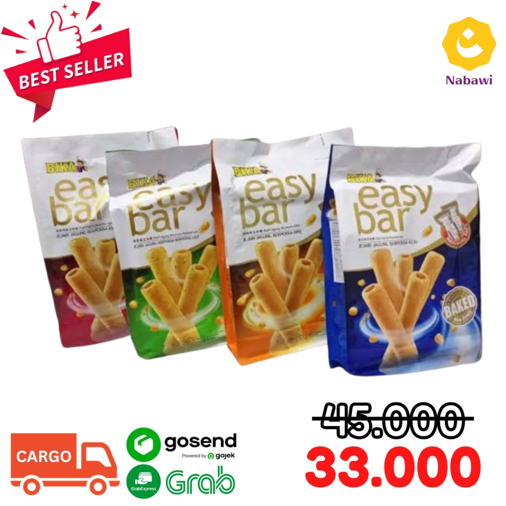 Jual Bika Easy Bar Corn Stick 108 Gram 12 Pcs Gram Snack Jagung Mirip ...