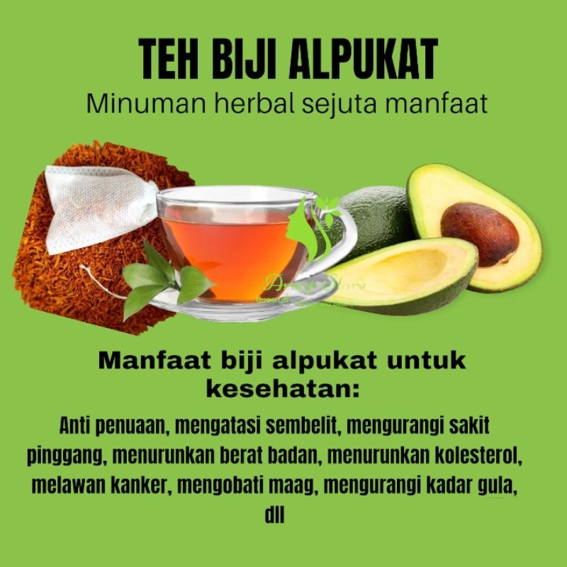 Jual ASP32 Teh Herbal Teh Biji Alpokat Pilihan Original Tanpa Bahan ...