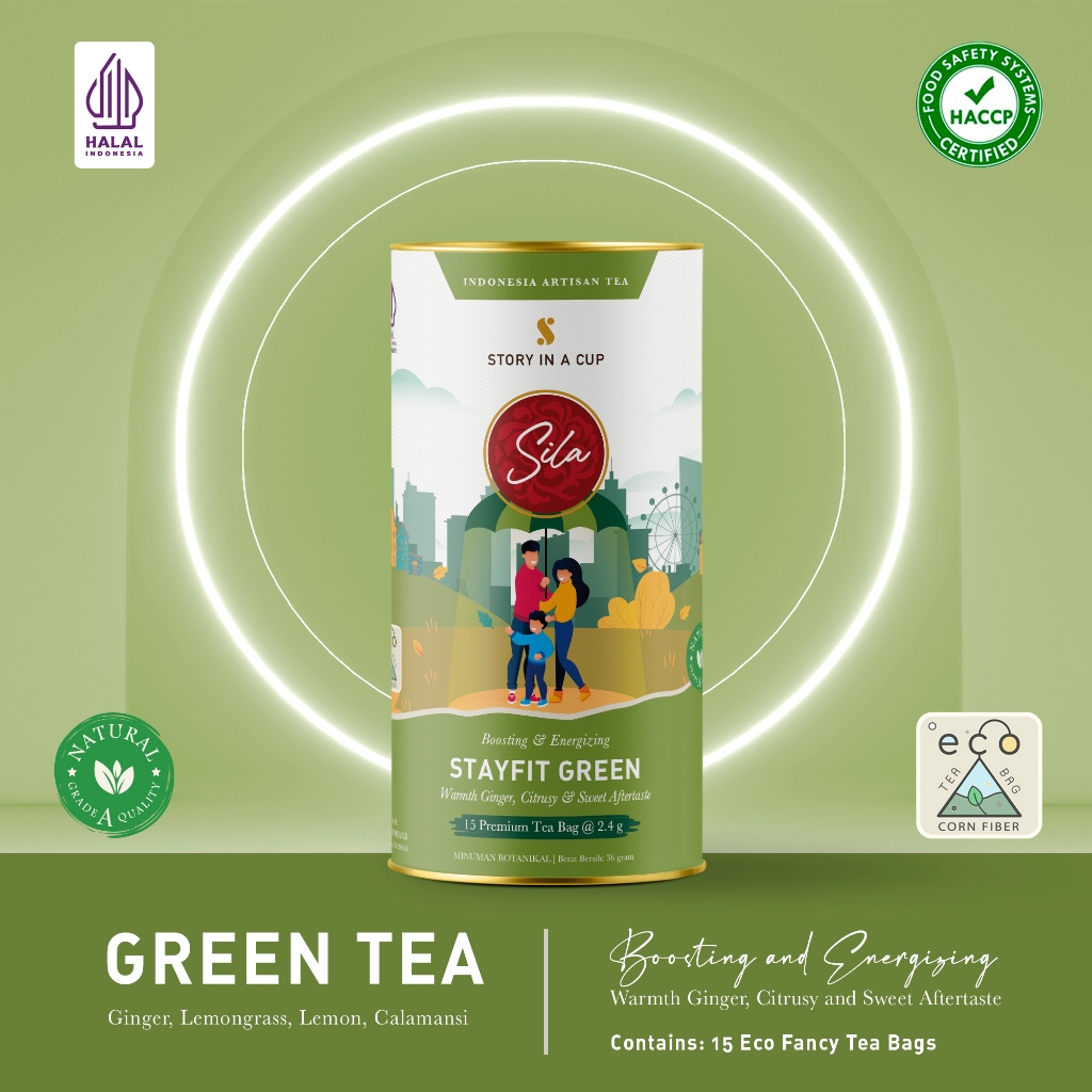 Jual Sila Artisan Tea | Stayfit Green | Canister | Teh Premium | Green ...