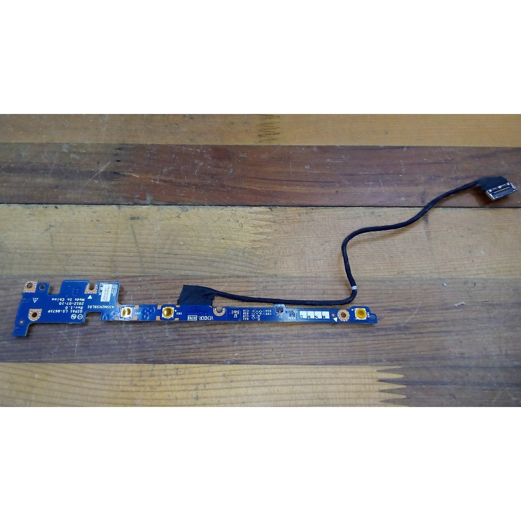 Jual Switch On Off Tombol Power Laptop Lenovo ThinkPad S230U | Shopee ...