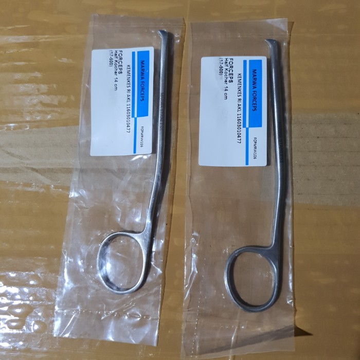 Jual Setengah Koher / 1/2 Half Kocher Forceps 14 Cm | Shopee Indonesia