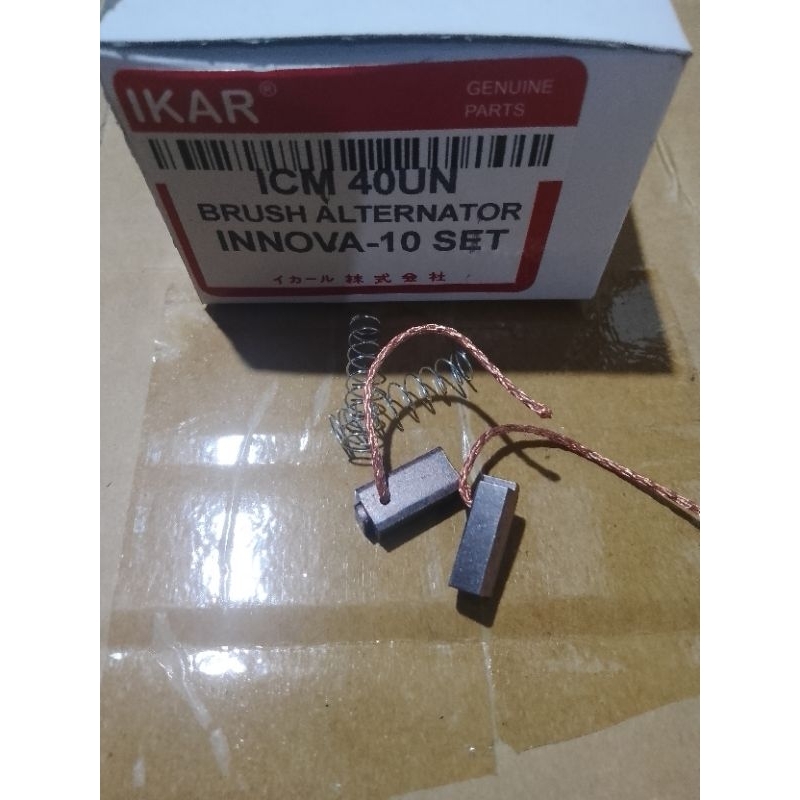 Jual 10 SET BRUSH ALTERNATOR,COOL DINAMO AMPER TOYOTA INNOVA | Shopee ...