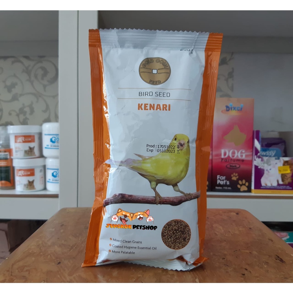 Jual Gold Coin Kenari - Gold Coin Bird Seed Makanan Burung Canary ...