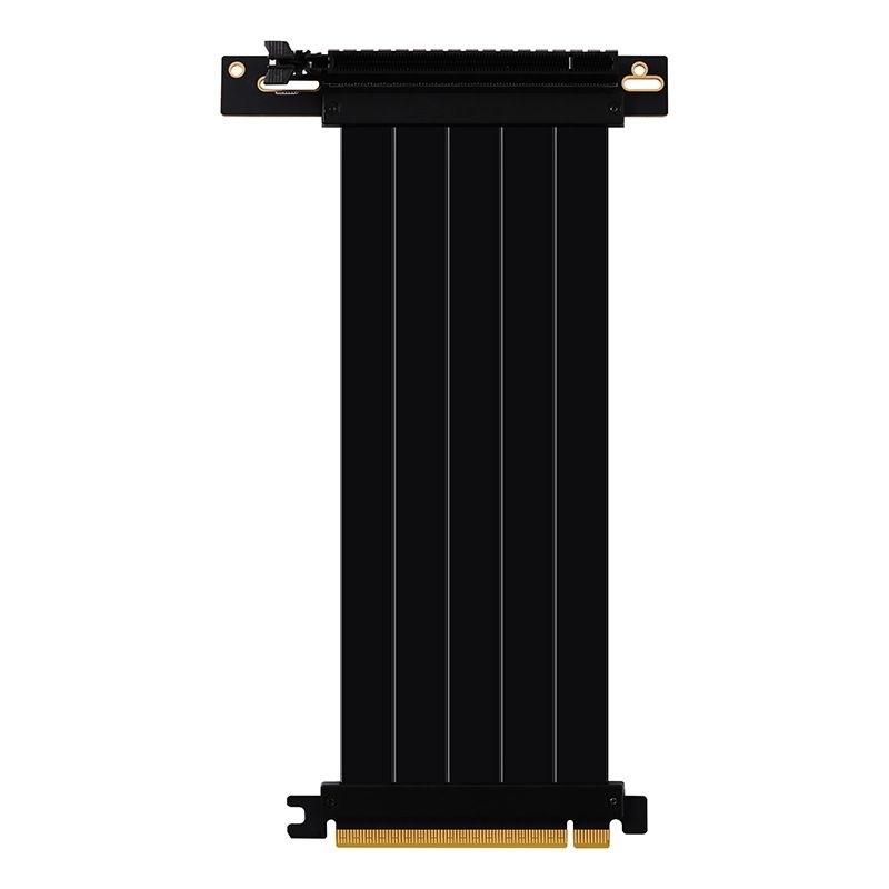 Jual PCIE Riser 4.0 x16 Flexible Card Extension GPU Vertical | Shopee ...