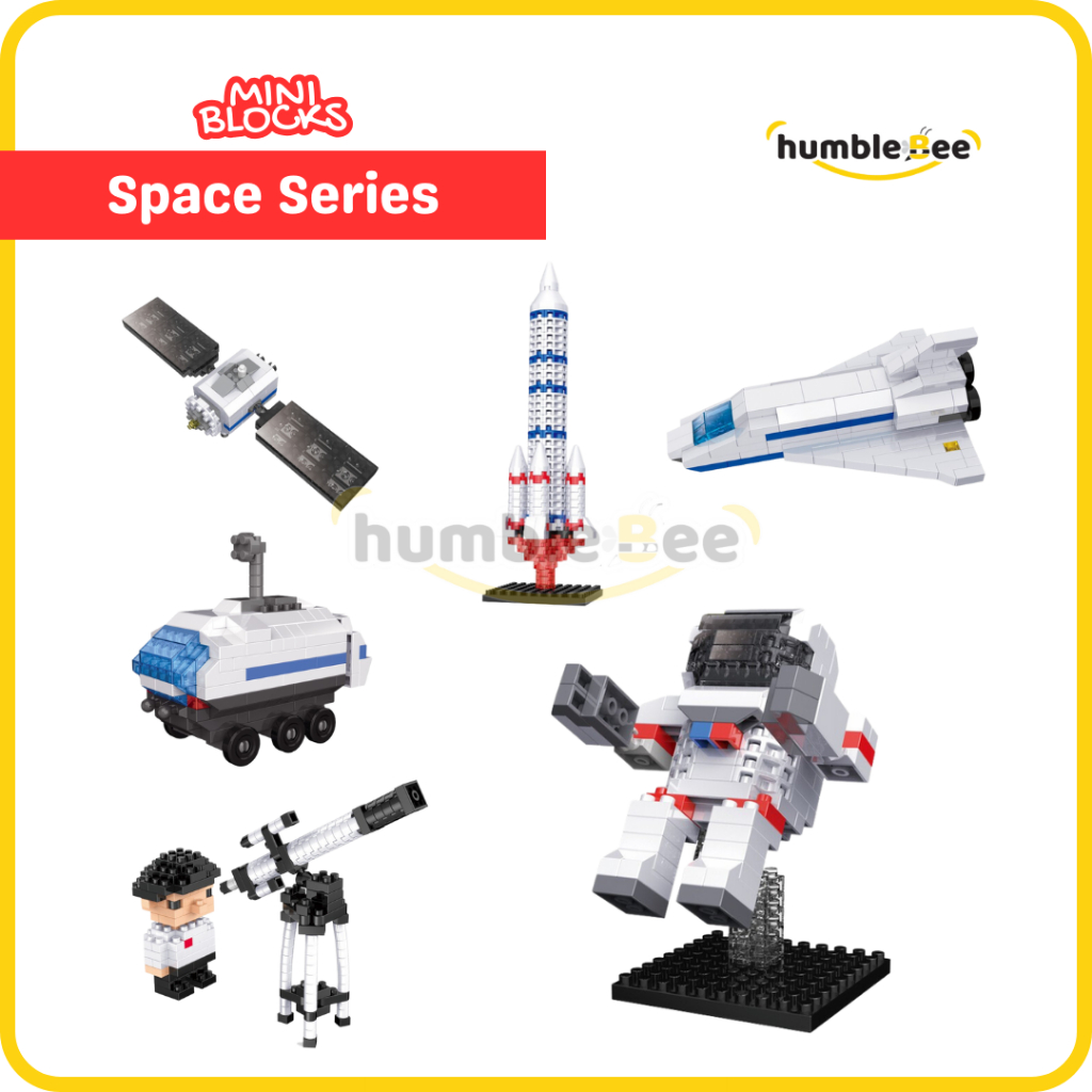 Jual Jike Mini Blocks - Space Series | Mainan Edukatif Balok Susun ...