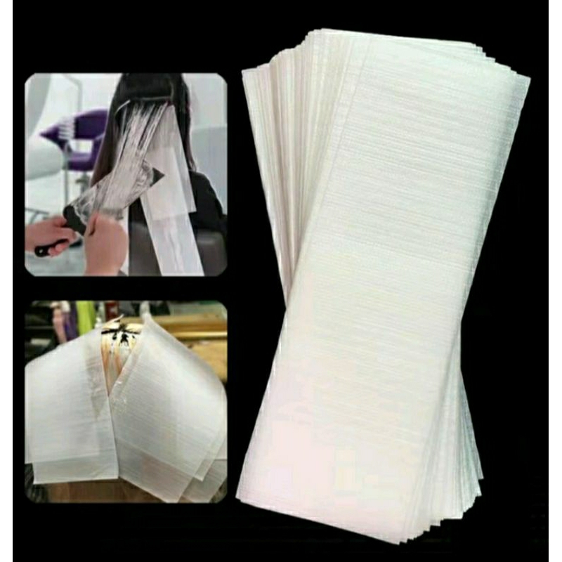 Jual 50 Lembar Kertas busa untuk pewarnaan rambut. | Shopee Indonesia
