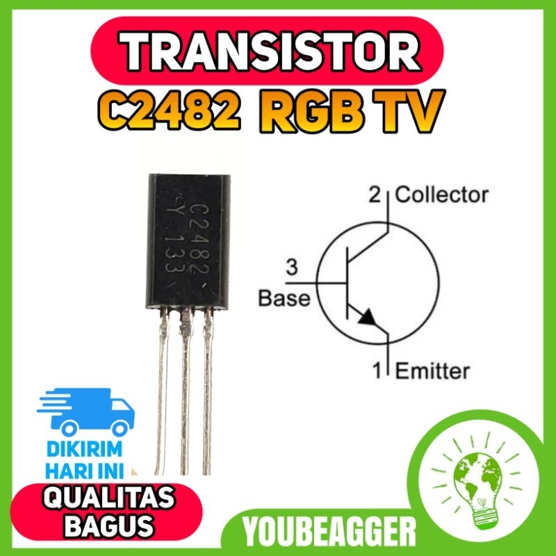 Jual Transistor c2482 RGB TV | Shopee Indonesia