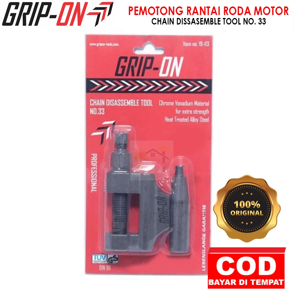 Jual Grip-On Alat Potong Rantai Motor #33 Chain Dissasemble Tool Treker ...
