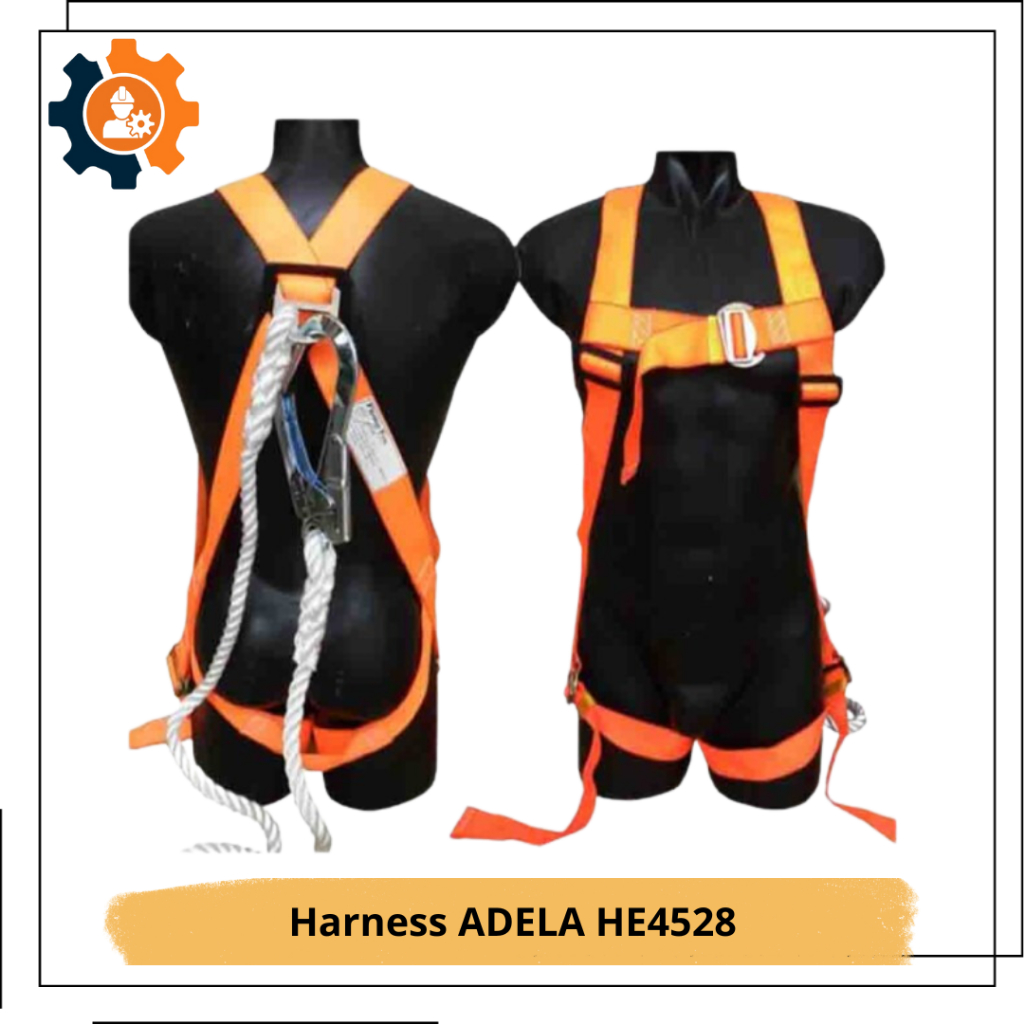 Jual ADELA HE4528 Safety Harness - Full Body Harness Adela | Shopee ...
