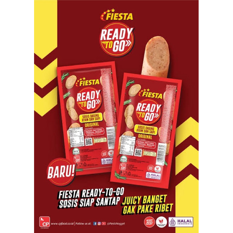 Jual FIESTA Sosis Ready To Go (Sosis Siap Makan) 65 Gram | Shopee Indonesia