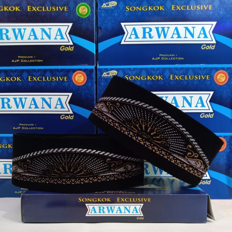 Jual PECI SONGKOK, PECI BATIK, PECI SONGKOK BERMOTIF BATIK OREN ...