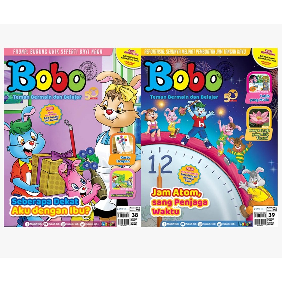 Jual Majalah Bobo edisi Desember 2023 - Bobo No.38 & No.39 (bundling) | Shopee Indonesia