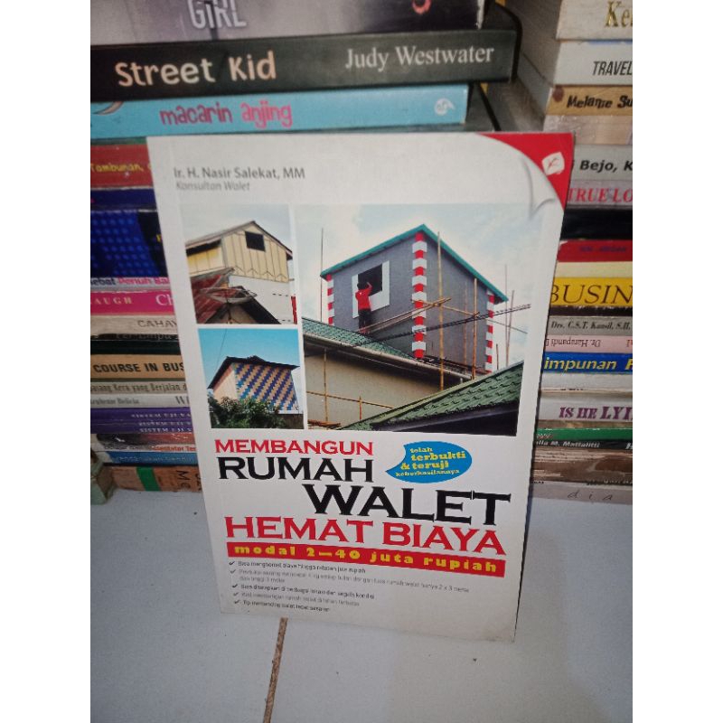 Jual BUKU ASLI MEMBANGUN RUMAH WALET HEMAT BIAYA MODAL 2 SAMPAI 40 JUTA RUPIAH | Shopee Indonesia