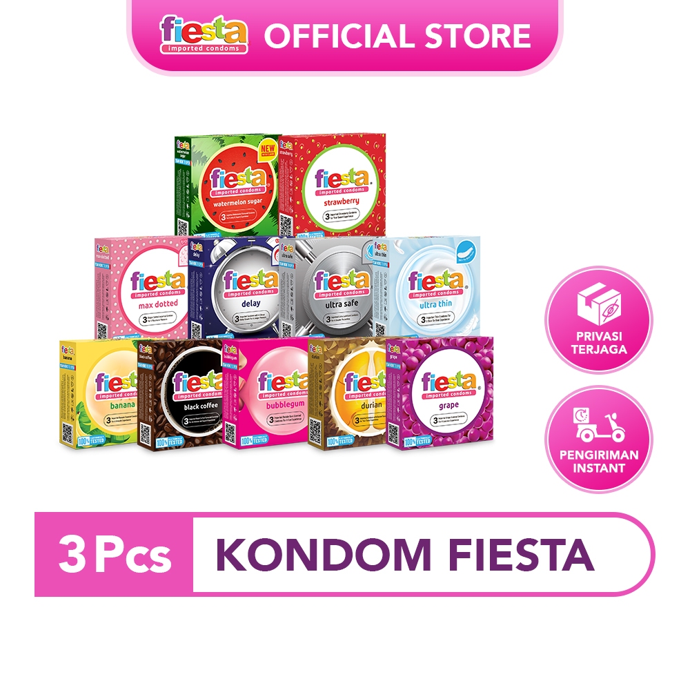 Jual Kondom Fiesta Berbagai Rasa | Shopee Indonesia